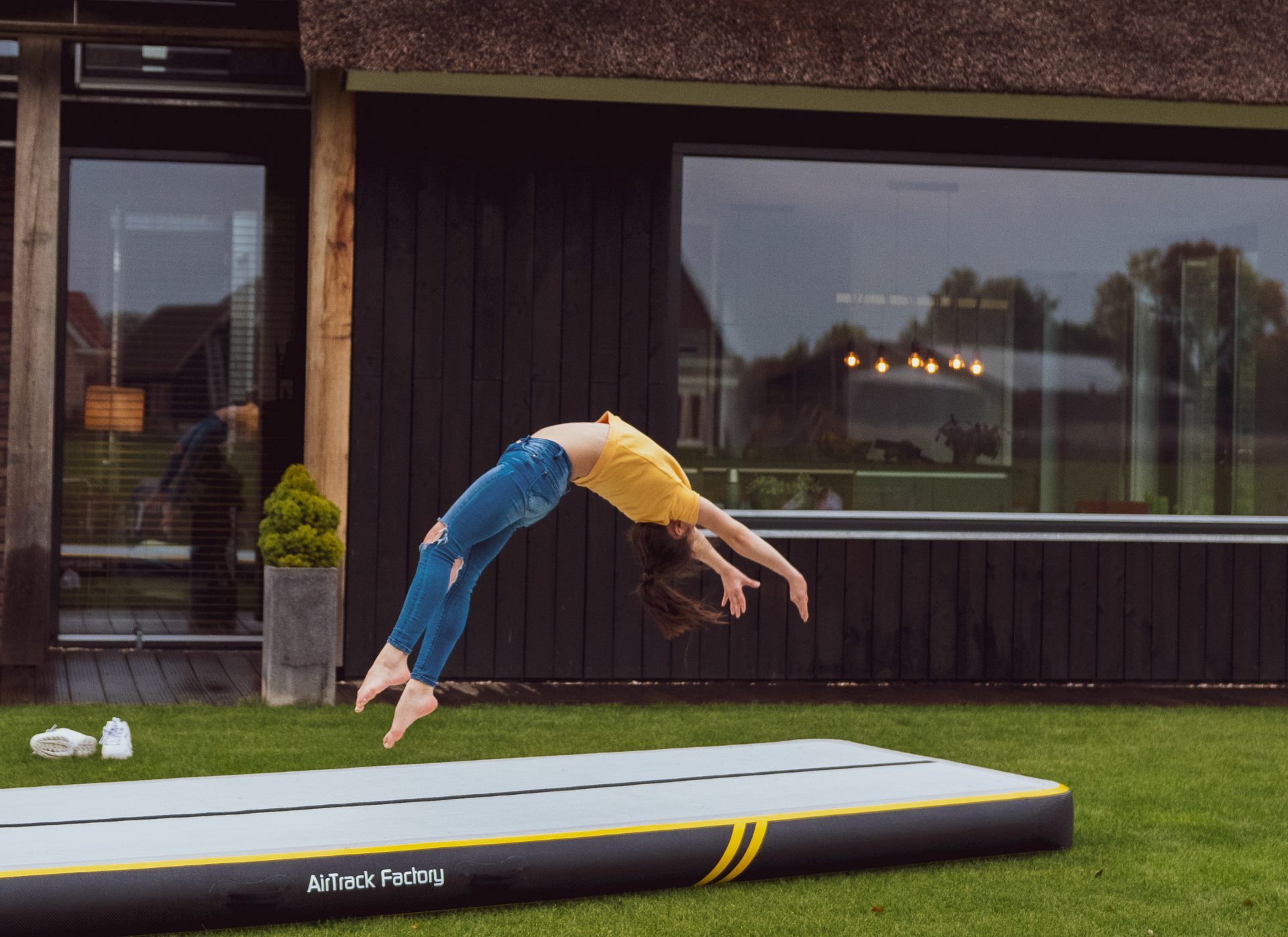The AirTrack Spark | For Home Gymnastics | AirTrack Factory