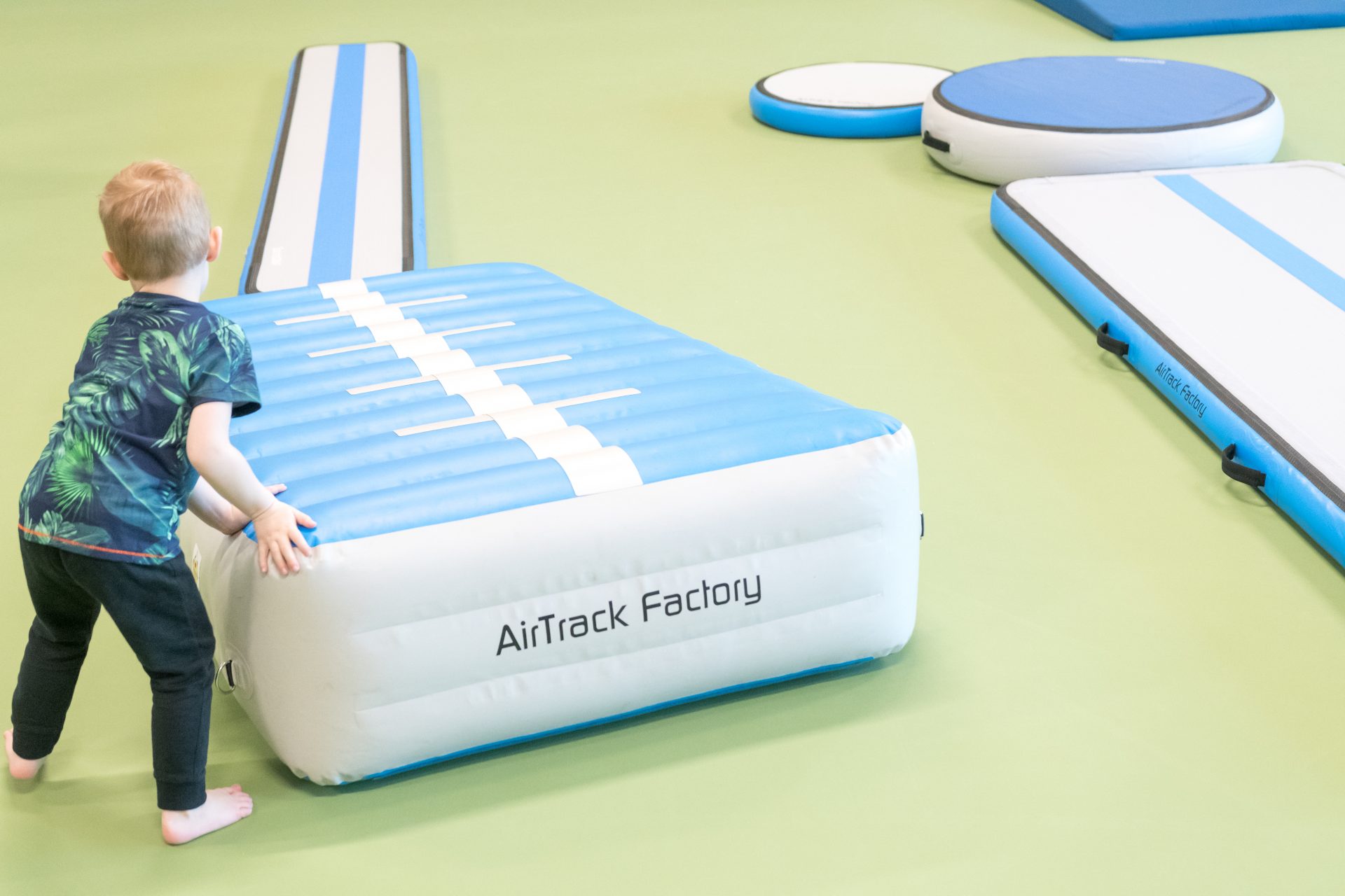 The AirIncline - The Inflatable incline | AirTrack Factory Sports