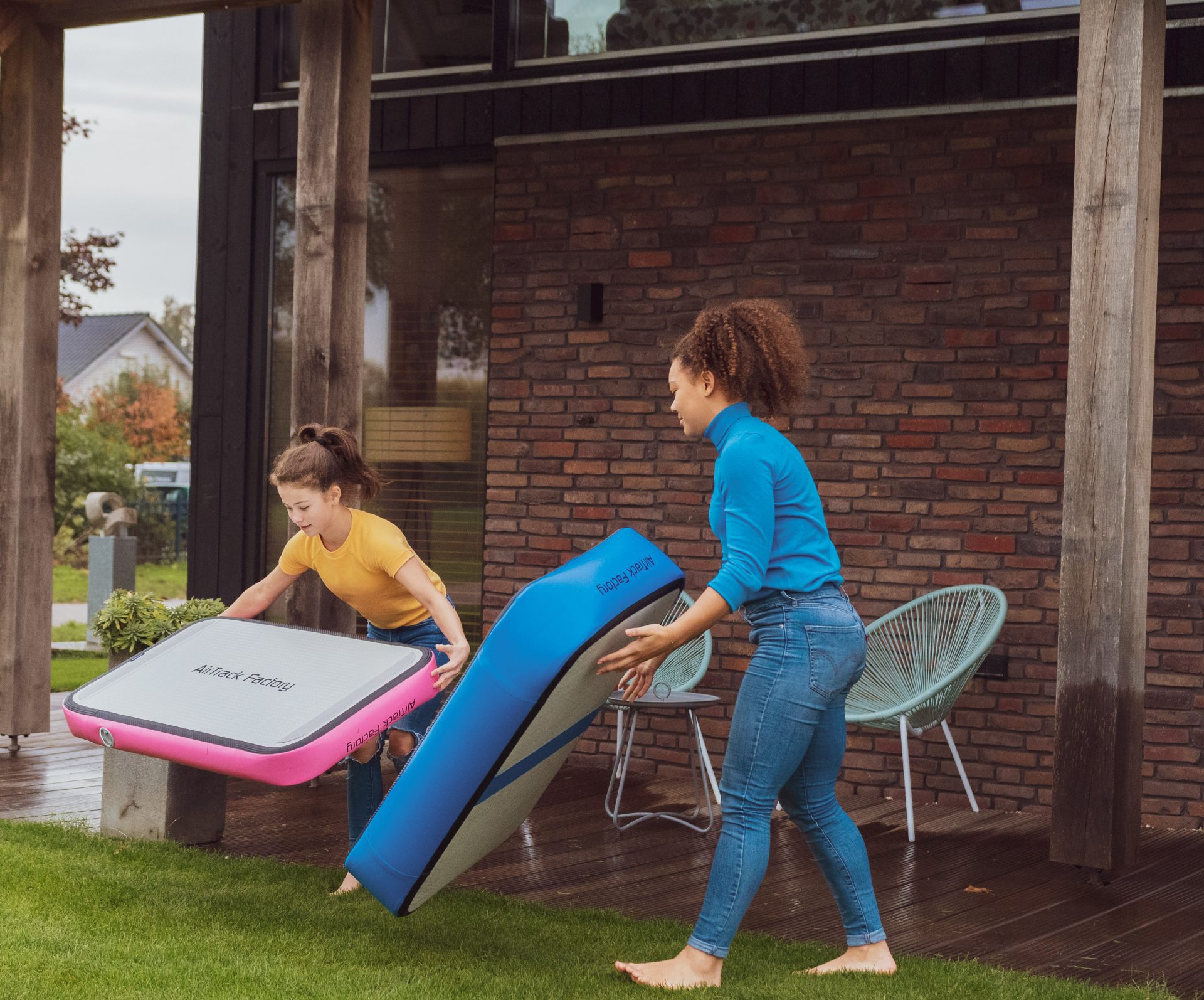 The AirBoard - AirTrack Factory Home Gymnastics