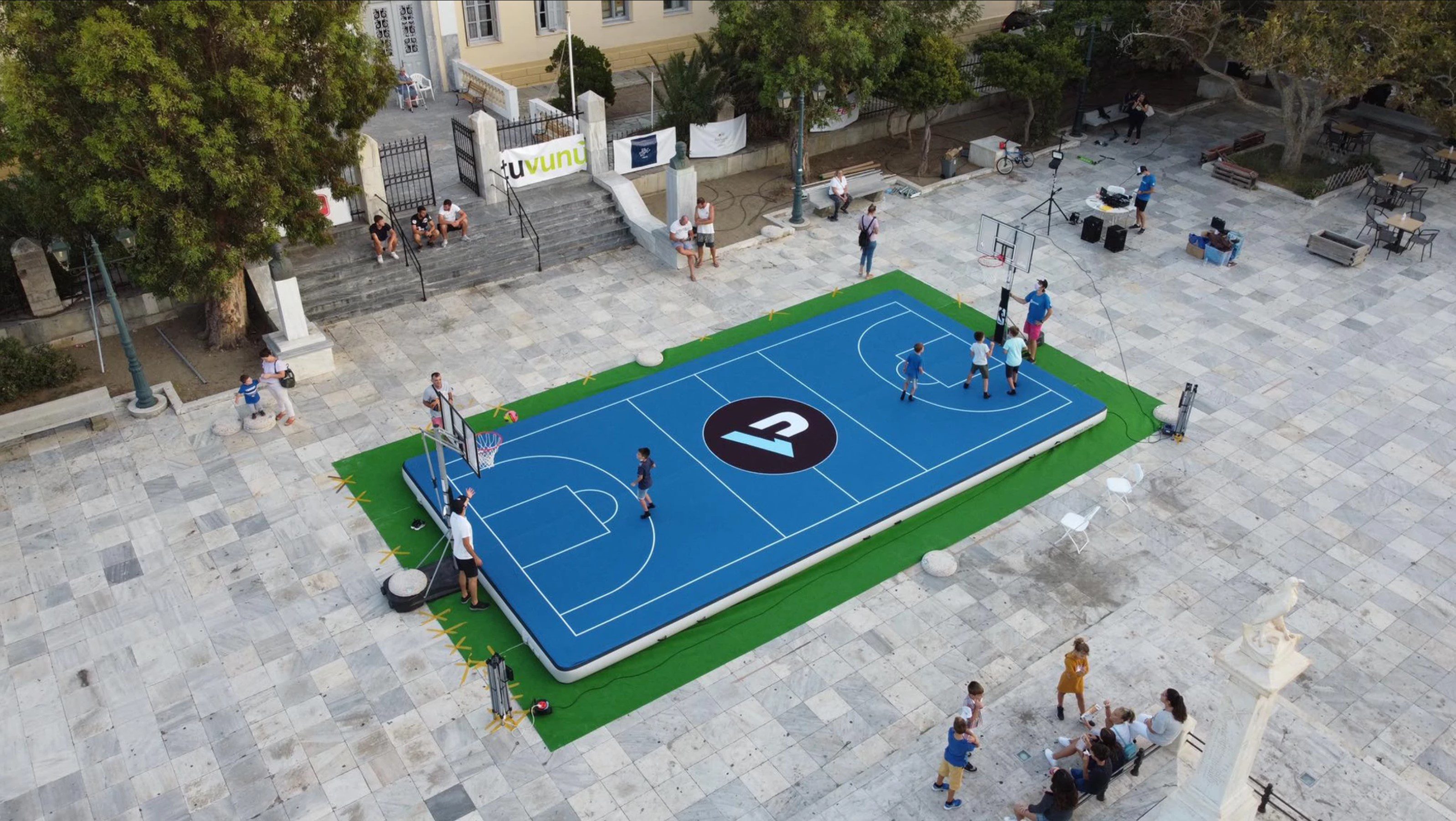 AirCourt | The inflatable Sport Court | AirTrack Factory attractions