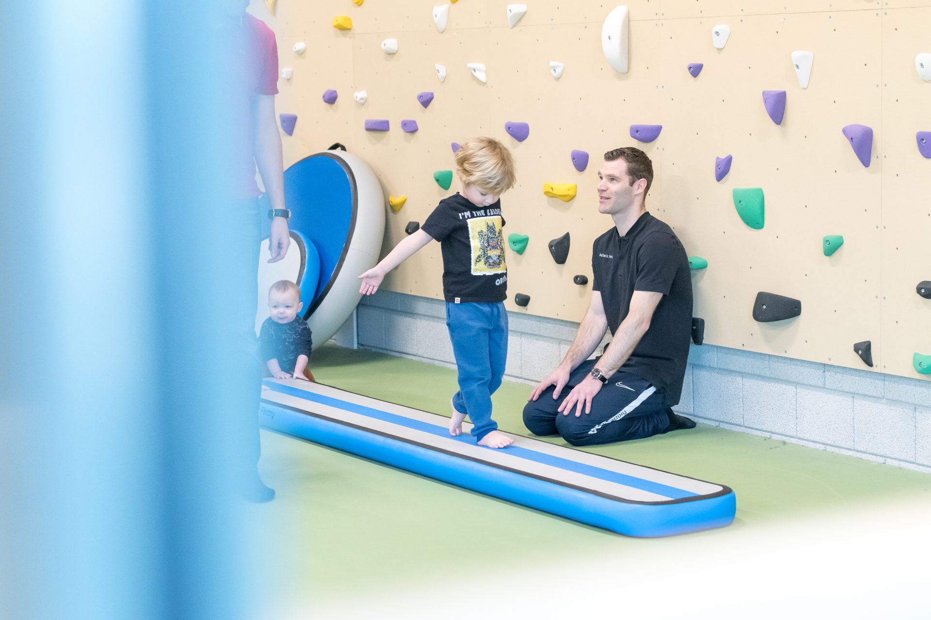 The AirBeam | Safe Balance Beam for Home use | AirTrack Factory